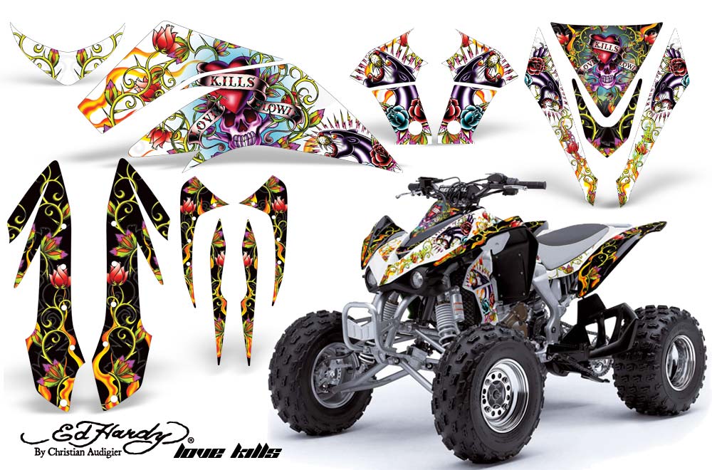 Kawasaki KFX 450 ATV Custom Graphic Kit - 2008-2015